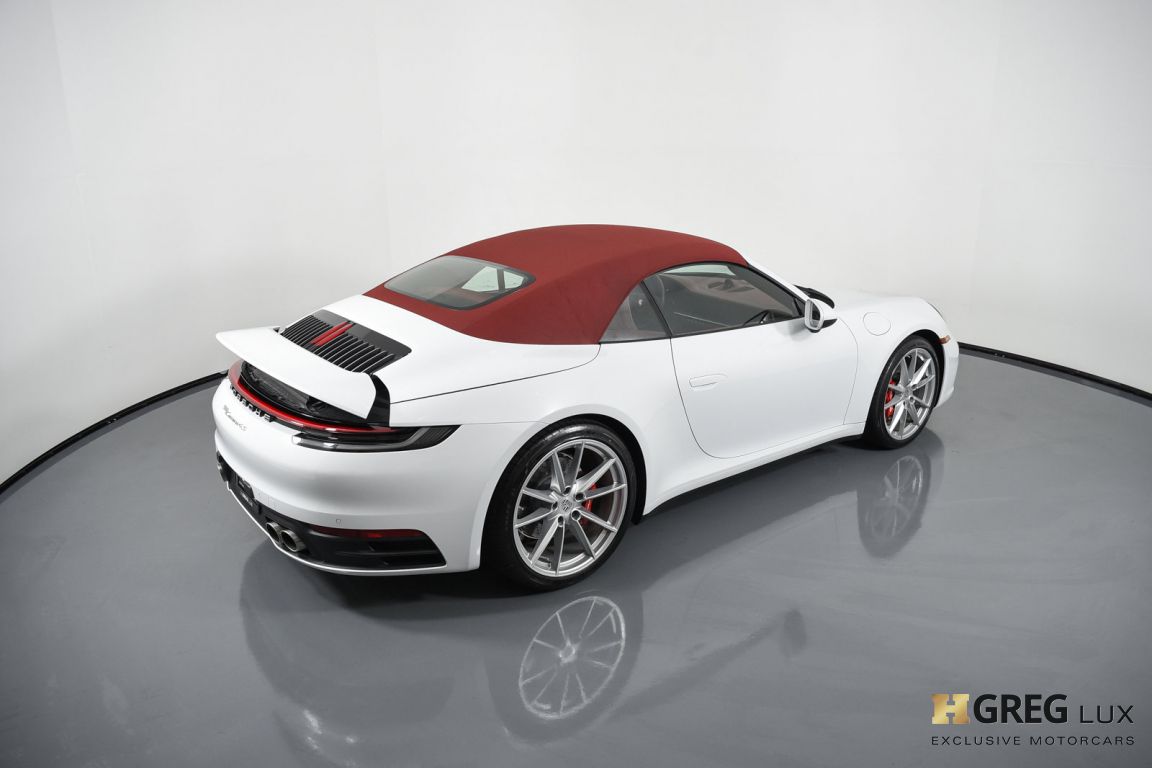 White 911 Turbo Red Calipers